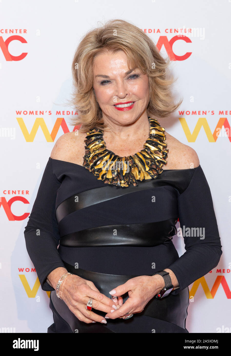 New York, NY - October 22, 2019: Pat Mitchell attends 2019 Women's Media Awards ceremony at ...