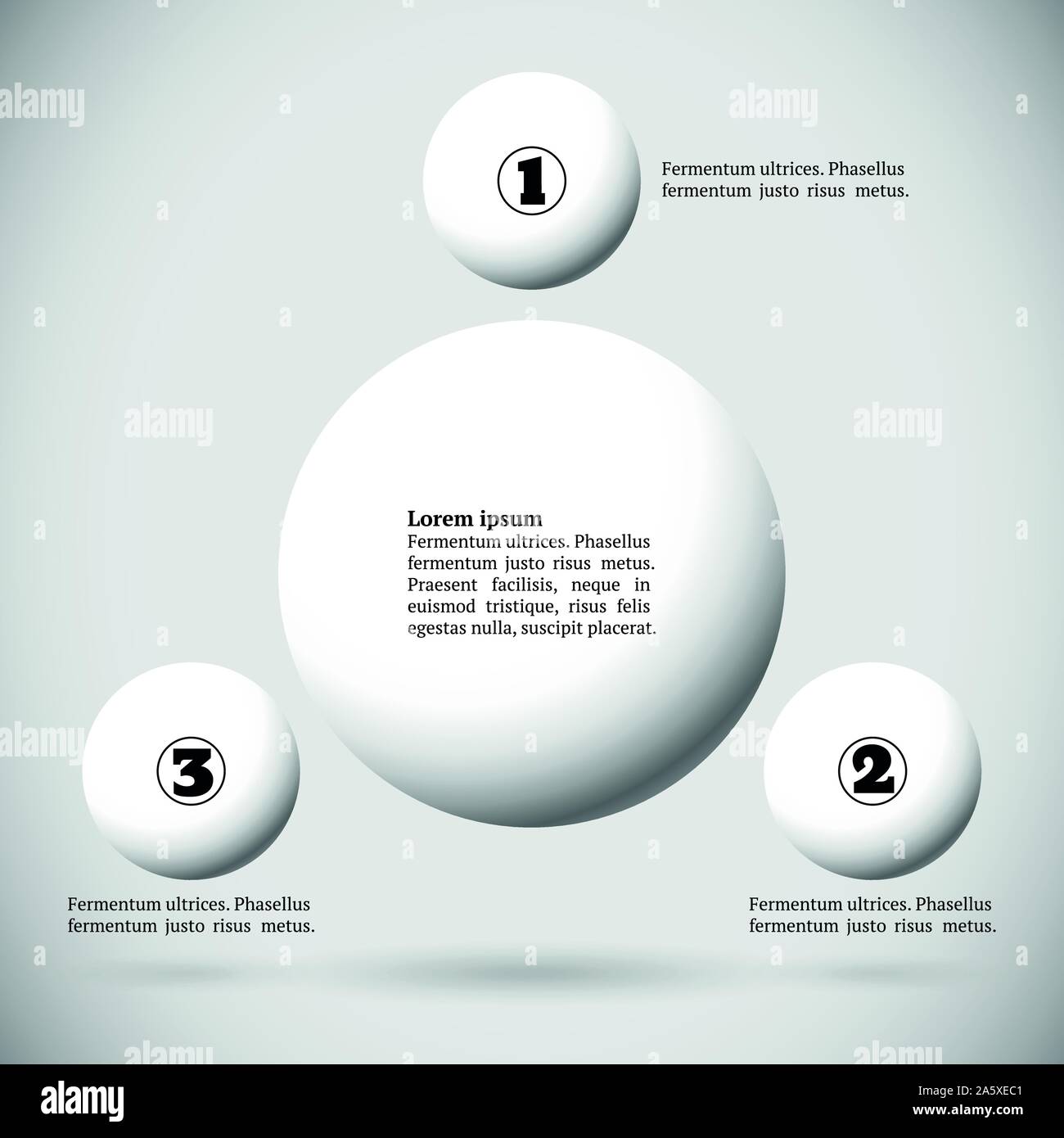 Infographics with group of flying balls Stock Vector Image & Art - Alamy