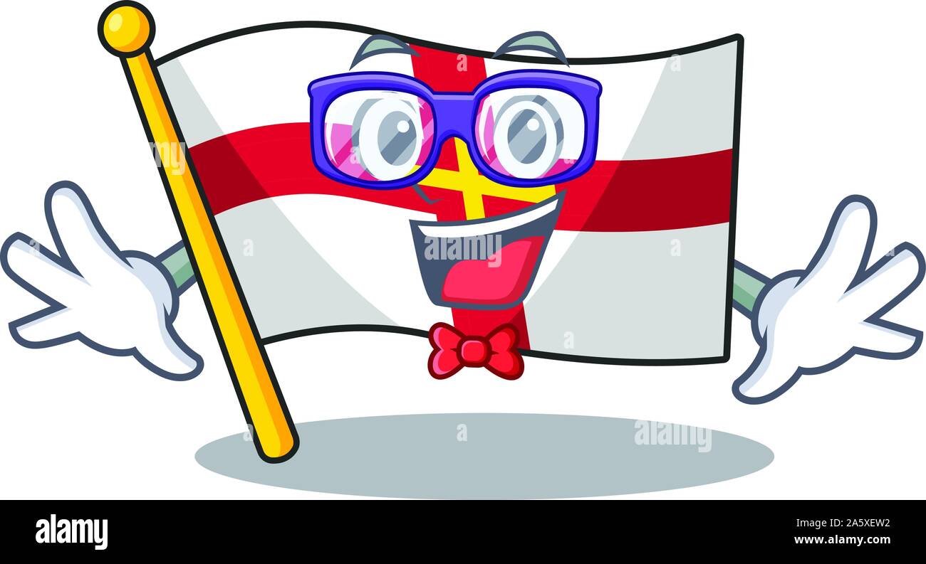 Geek flag guernsey with the cartoon shape Stock Vector Image & Art - Alamy