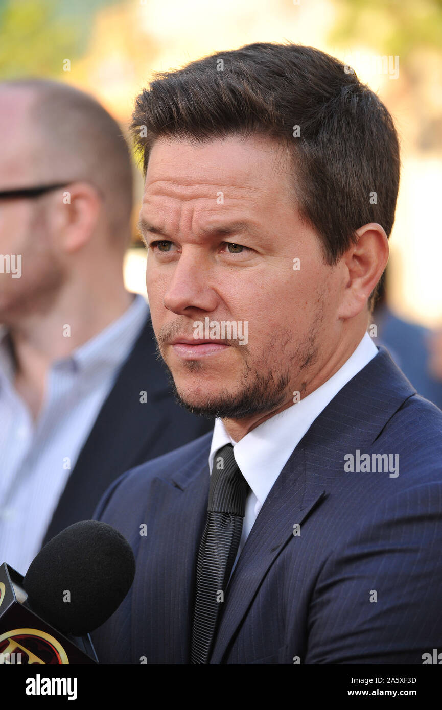 LOS ANGELES, CA. June 21, 2012: Mark Wahlberg at the world premiere of ...