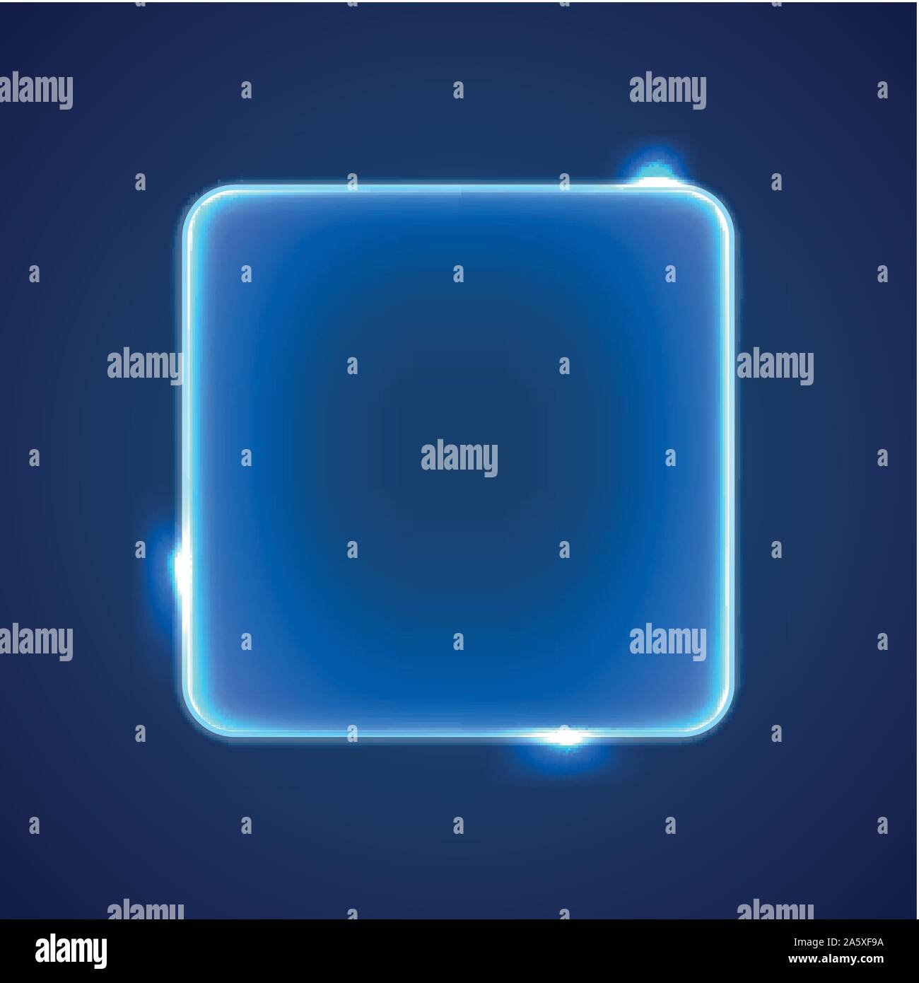 Abstract blue square placeholder Stock Vector Image & Art - Alamy
