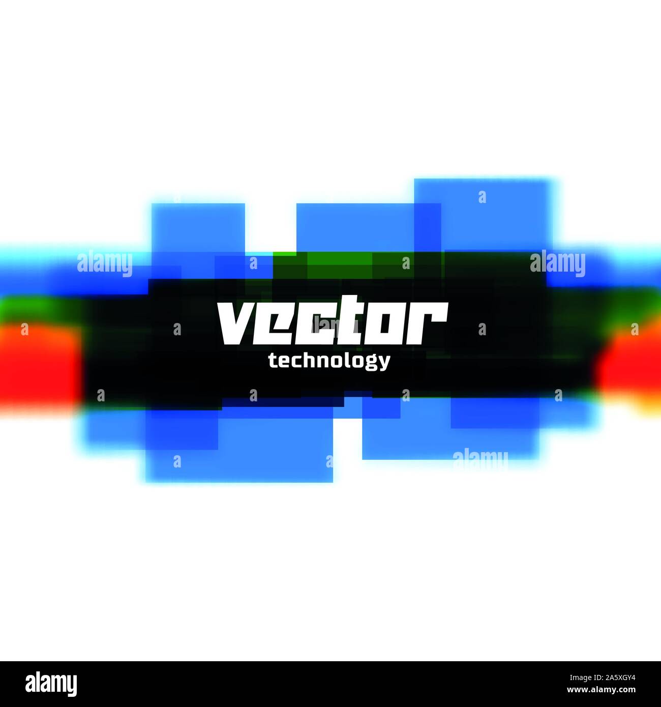 Vector background with blue blurred lines Stock Vector Image & Art - Alamy