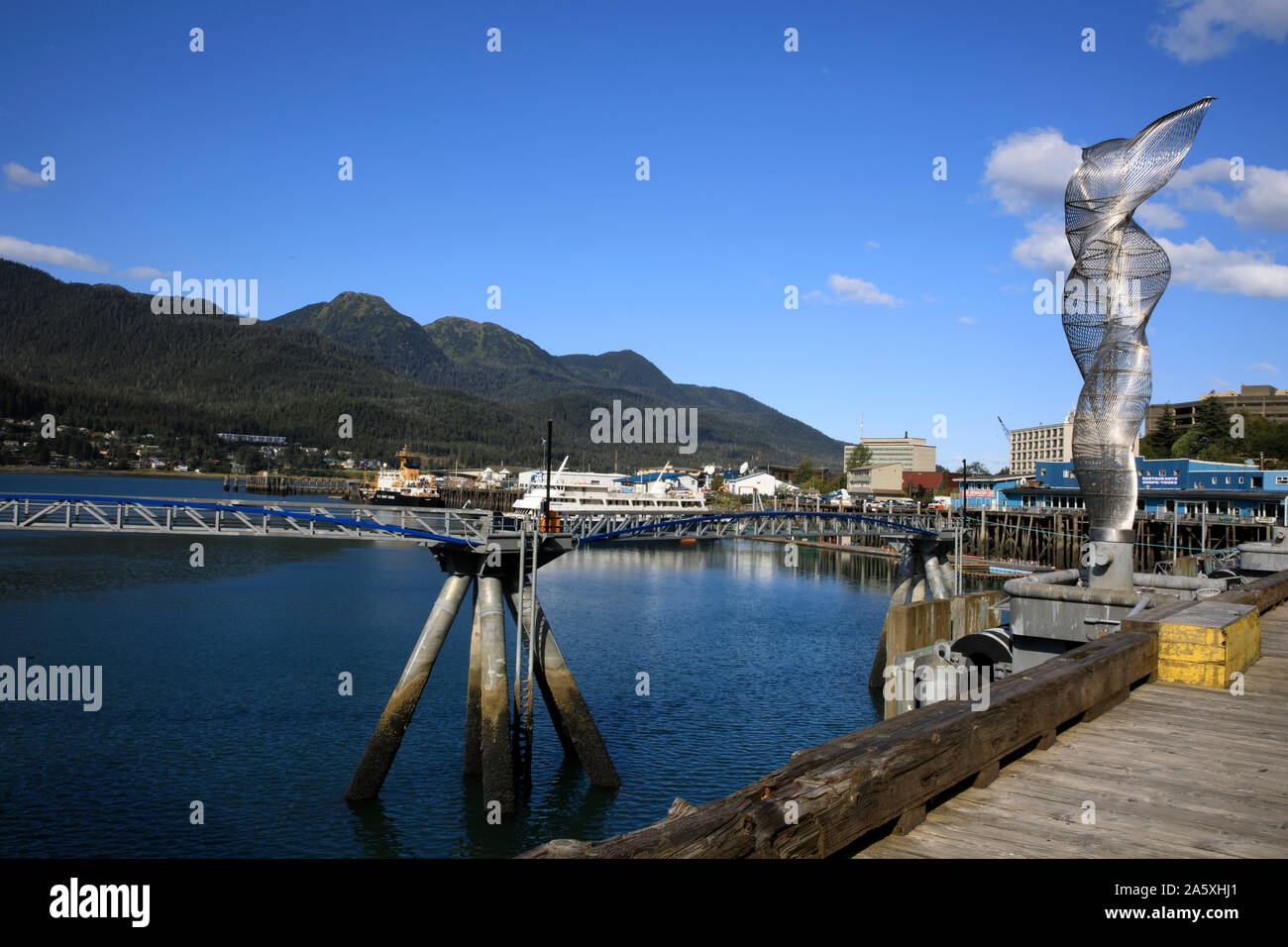 Juneau port, Juneau, Alaska, USA Stock Photo - Alamy