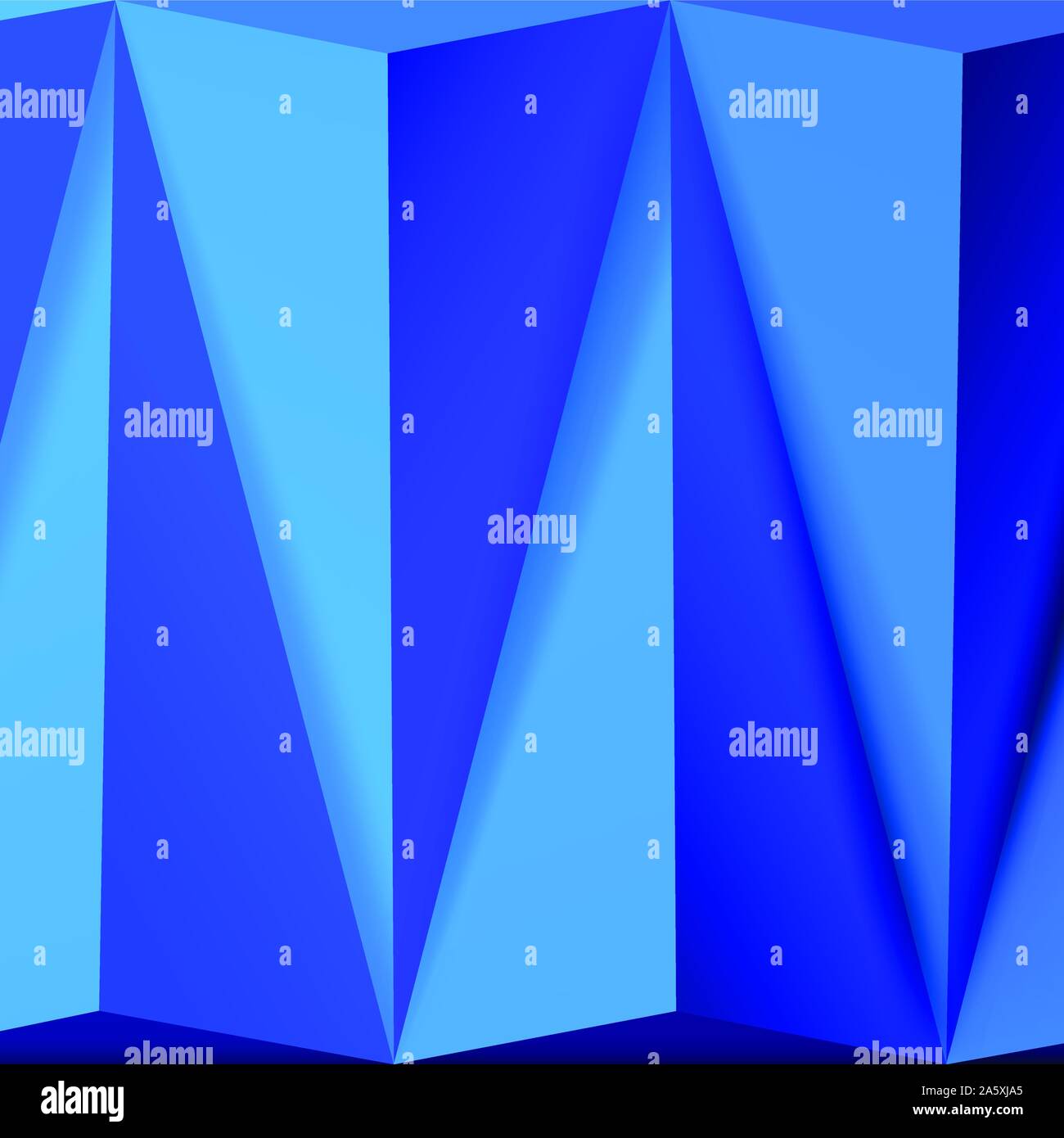 Abstract background with overlapping blue pyramids Stock Vector Image ...