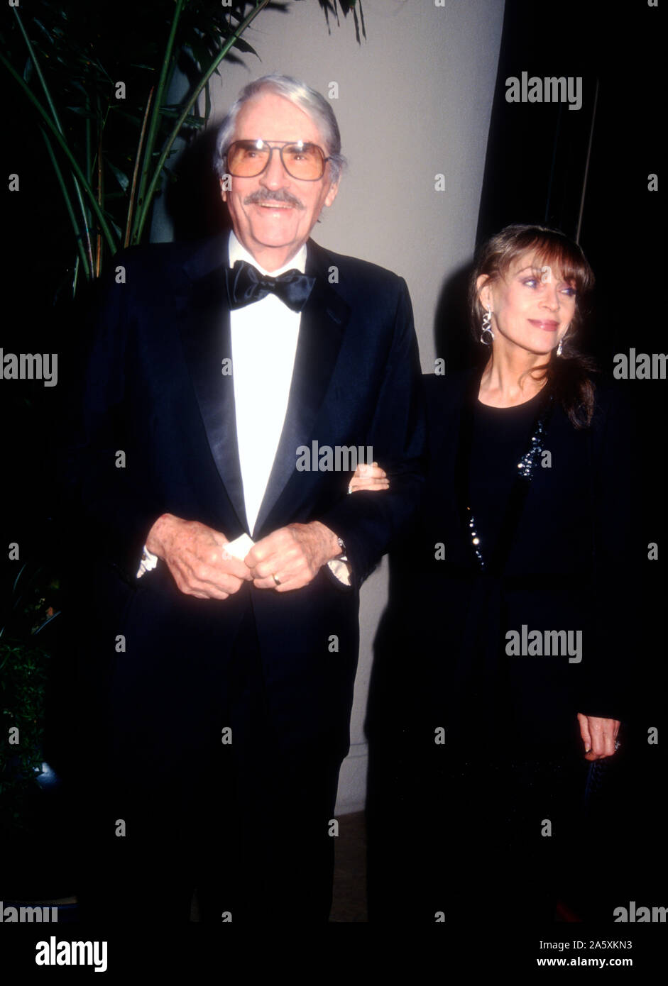 Beverly Hills, California, USA 2nd March 1995 Actor Gregory Peck and ...