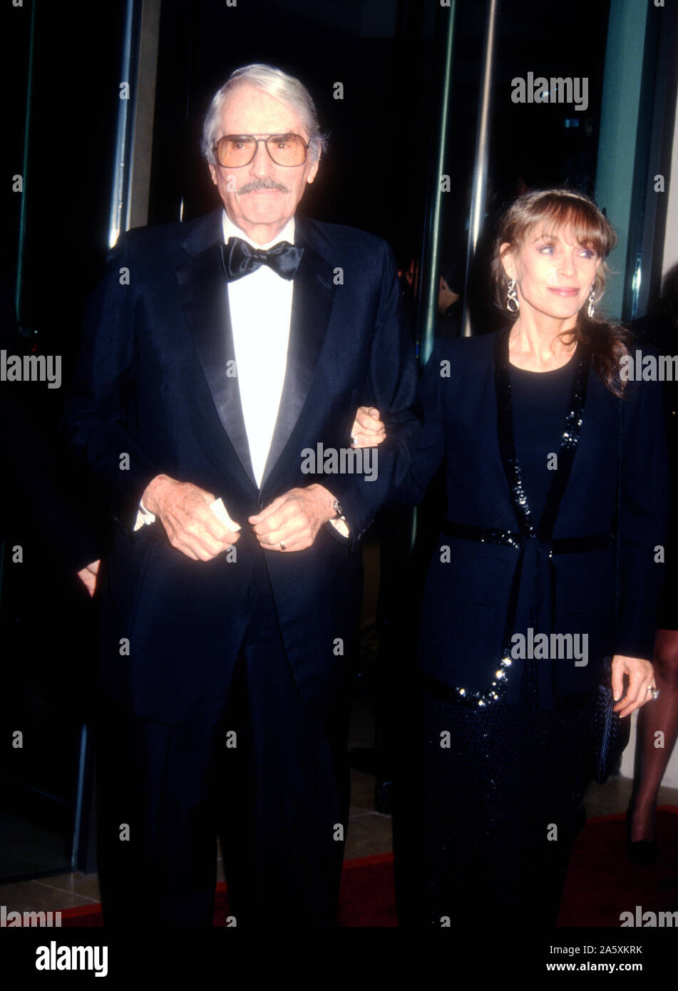 Beverly Hills, California, USA 2nd March 1995 Actor Gregory Peck and ...