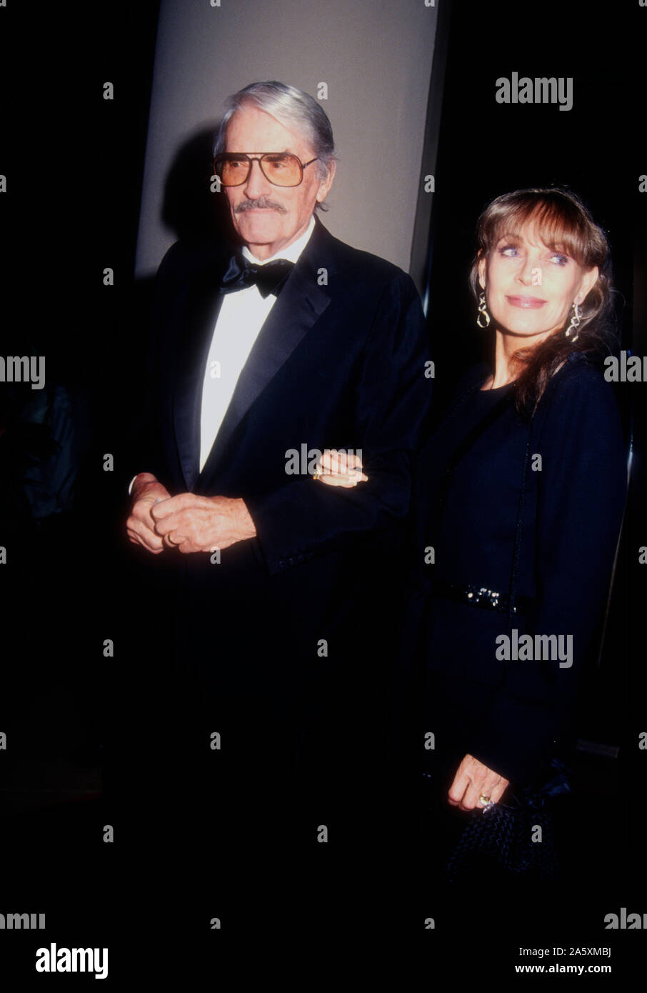 Beverly Hills, California, USA 2nd March 1995 Actor Gregory Peck and ...