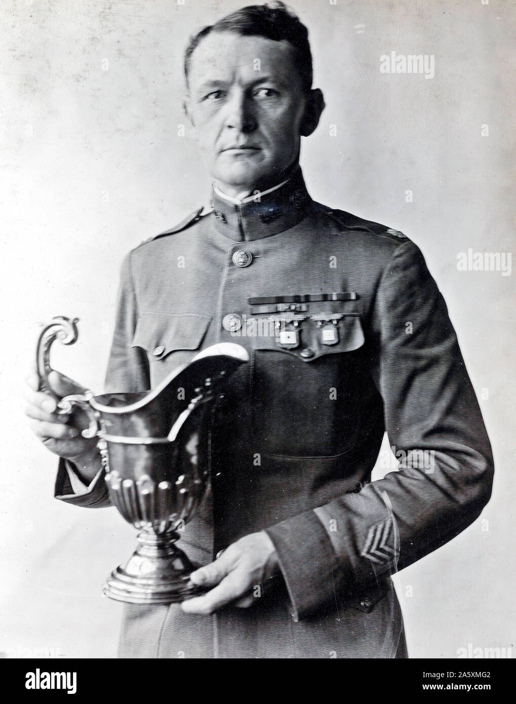 Lieut. Col. O.F. Snyder, U.S.A., captain of the A.E.F. Pistol Team ...