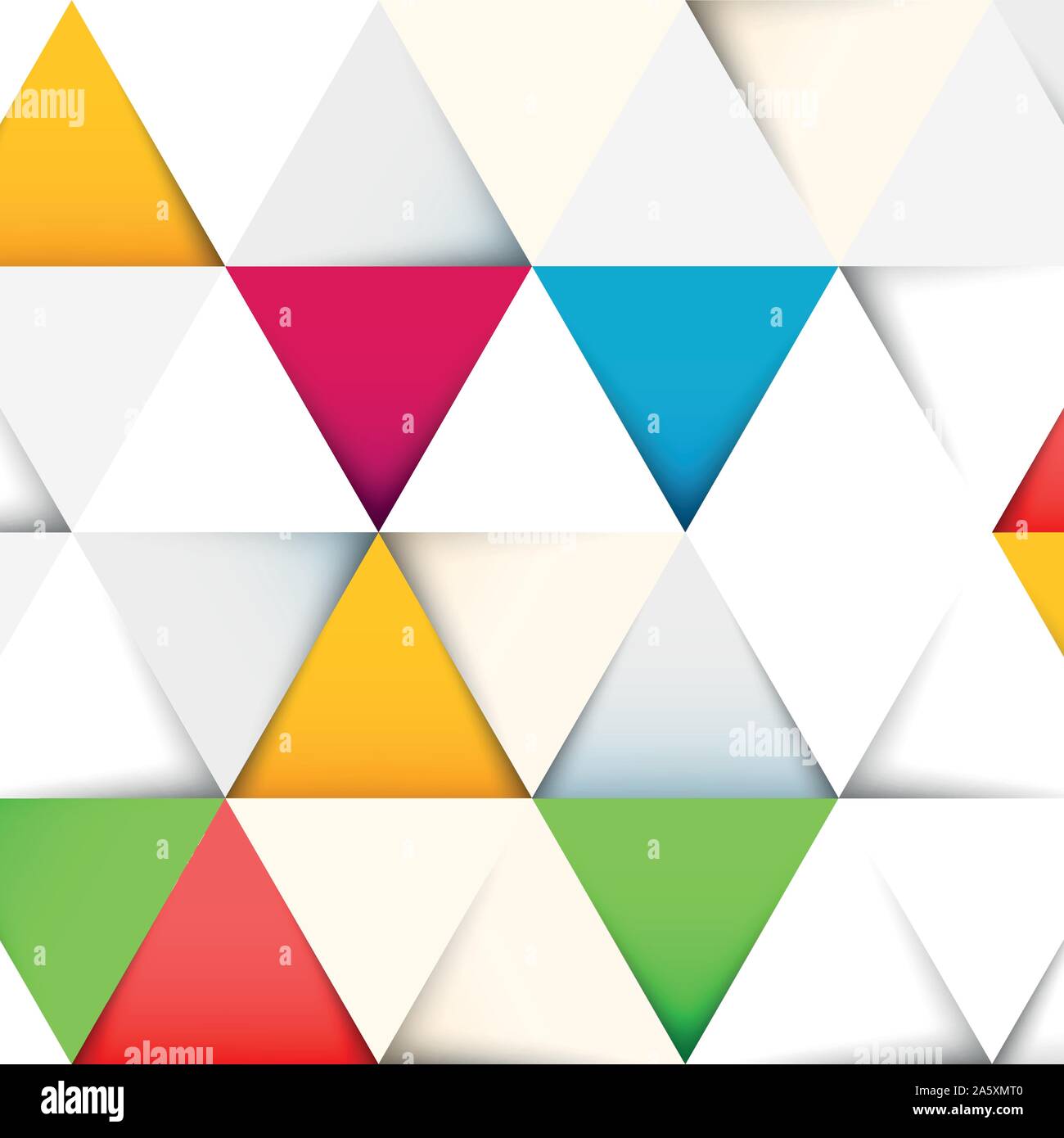 Cut into triangles Stock Vector Images - Alamy