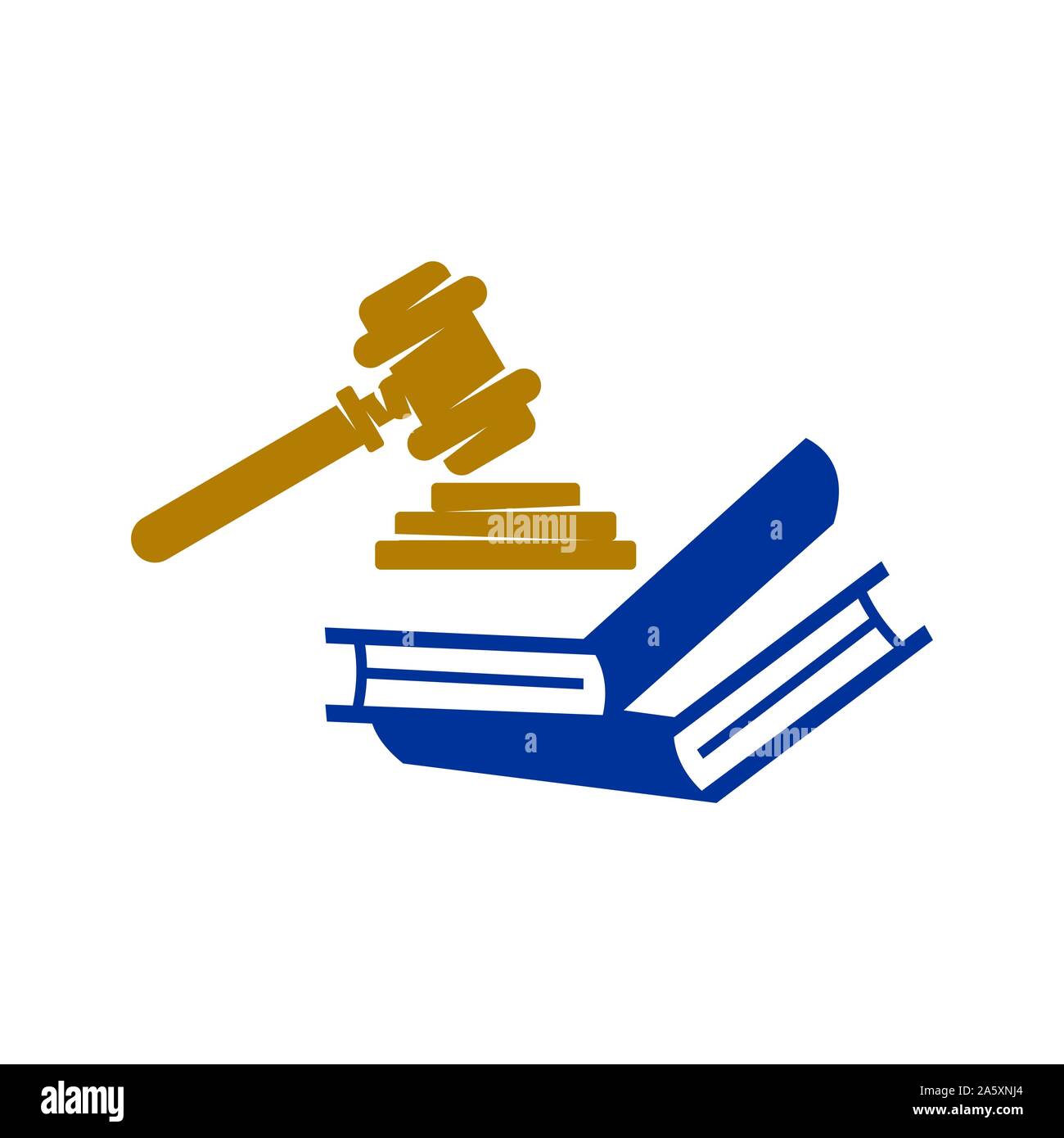 Law Justice Firm logo Design Vector icon template Isolated Stock Vector ...