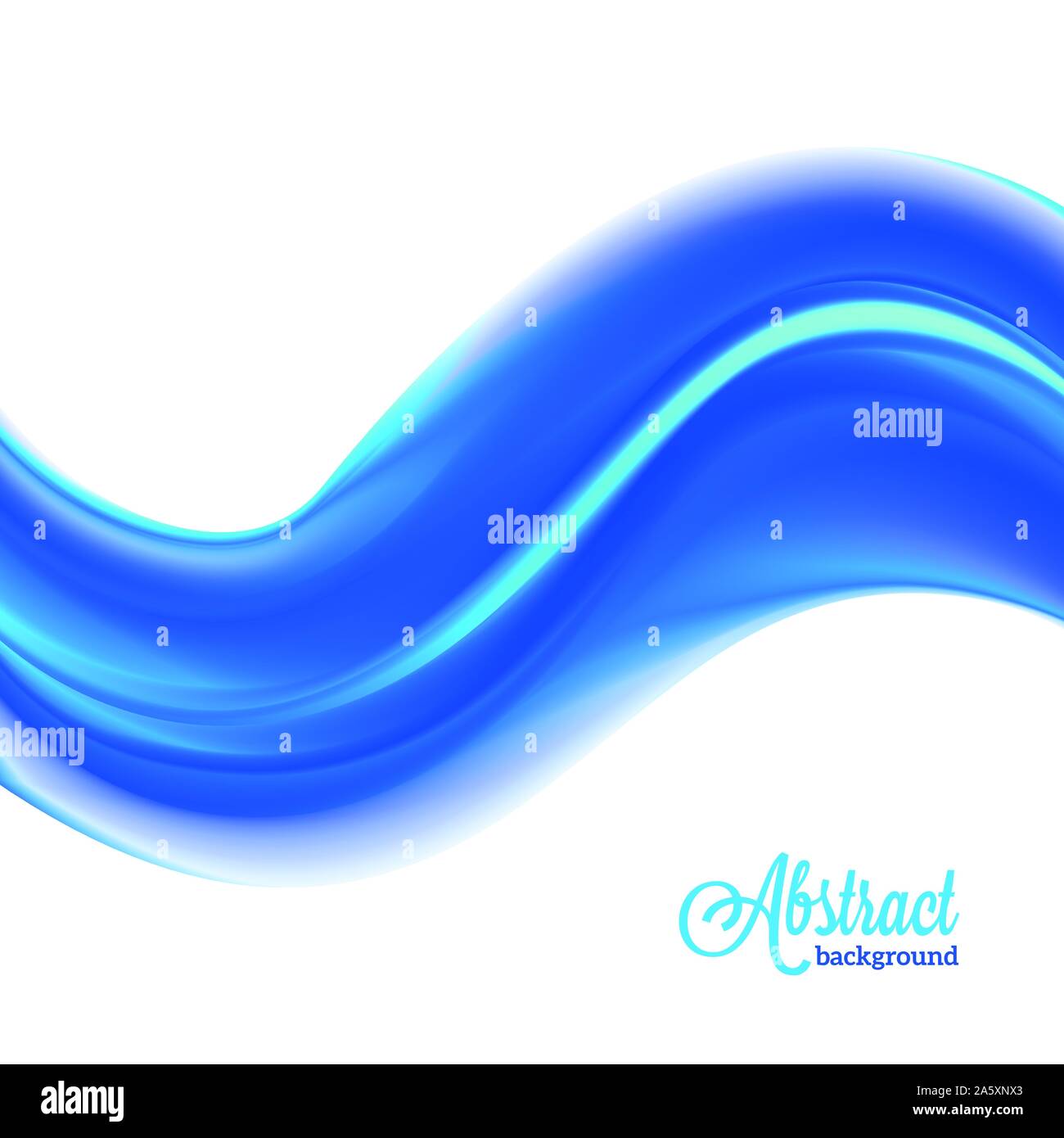 Abstract blurred blue flow background Stock Vector Image & Art - Alamy