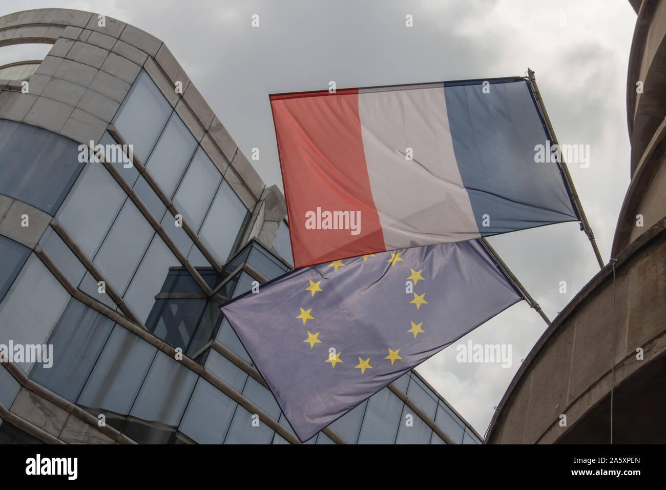 Francia flag hi-res stock photography and images - Alamy