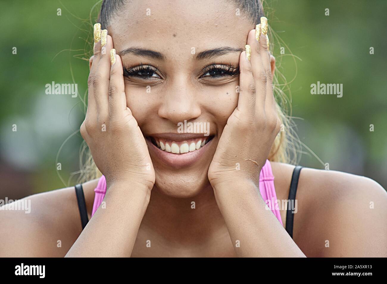 Teenage Female Memory Problems Stock Photo - Alamy