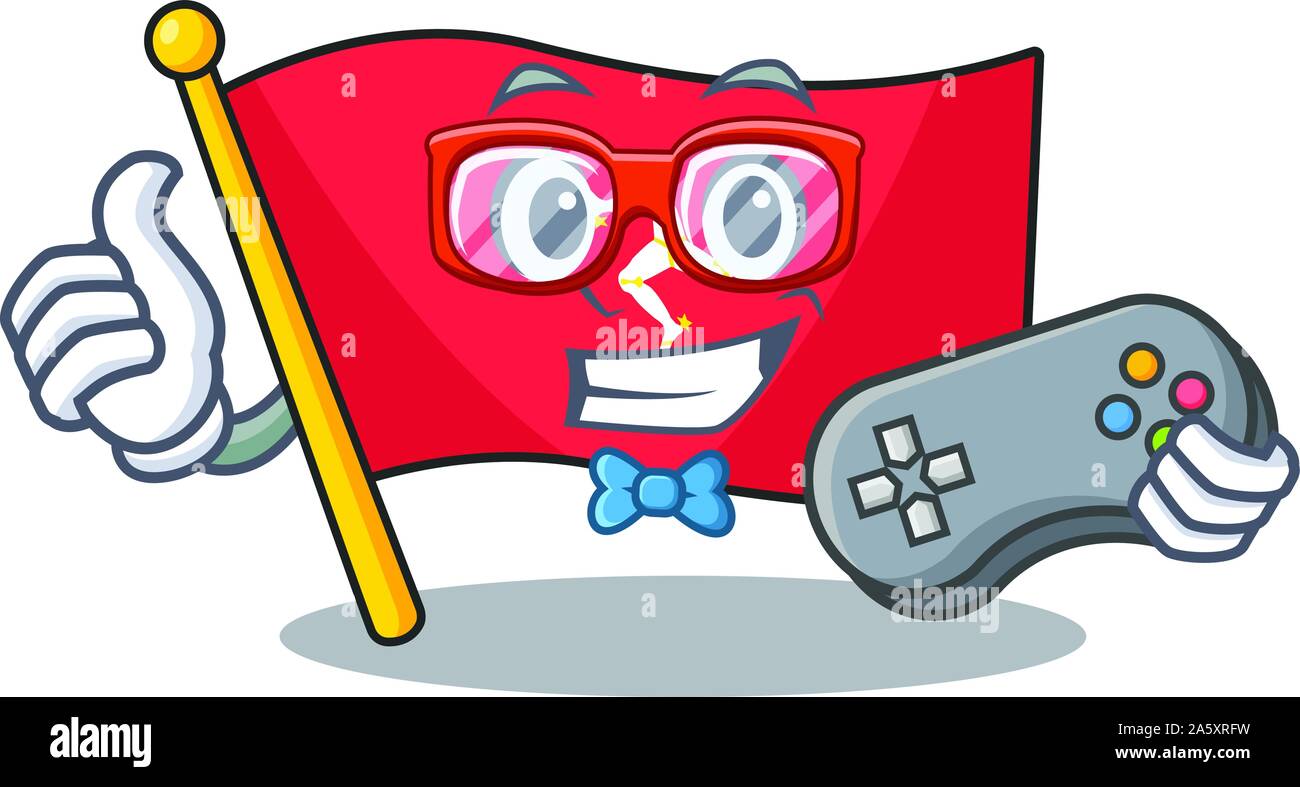 Gamer flag isle of man isolated cartoon Stock Vector Image & Art - Alamy