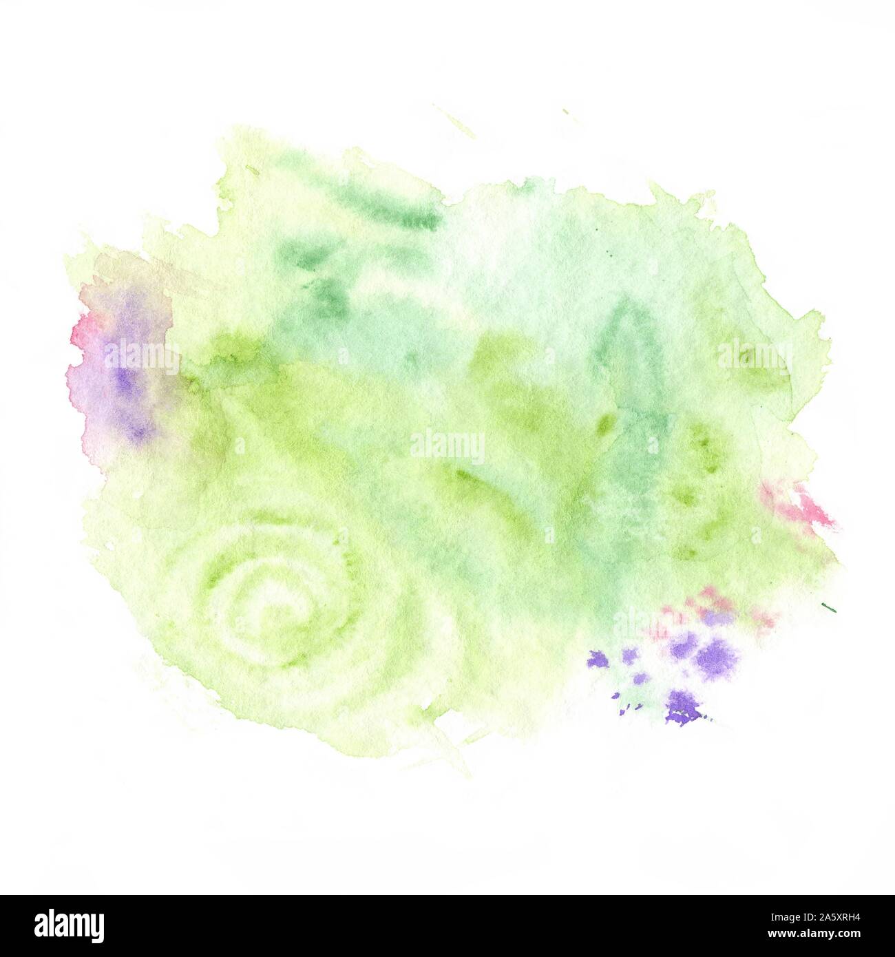 Pastel paint splash watercolor background for festive design Stock ...