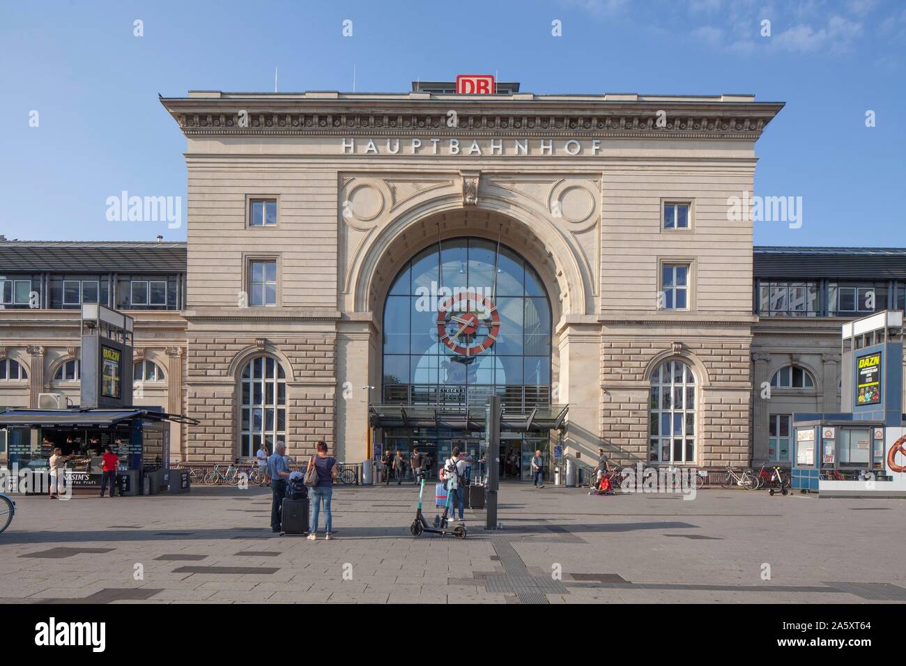 Central Station, Mannheim, Baden-Wurttemberg, Germany Stock Photo - Alamy
