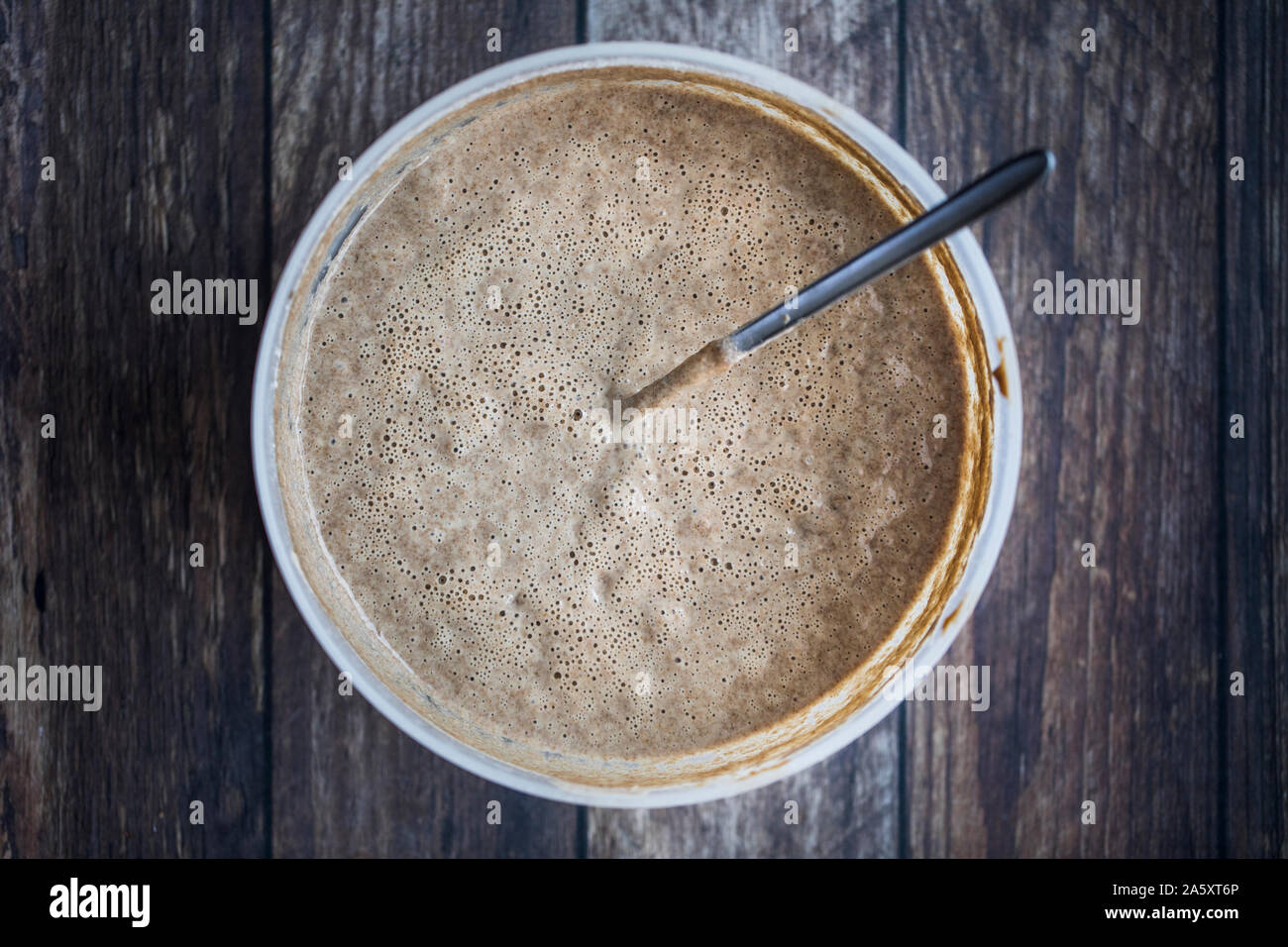 Sourdough bread starter container hi-res stock photography and images ...