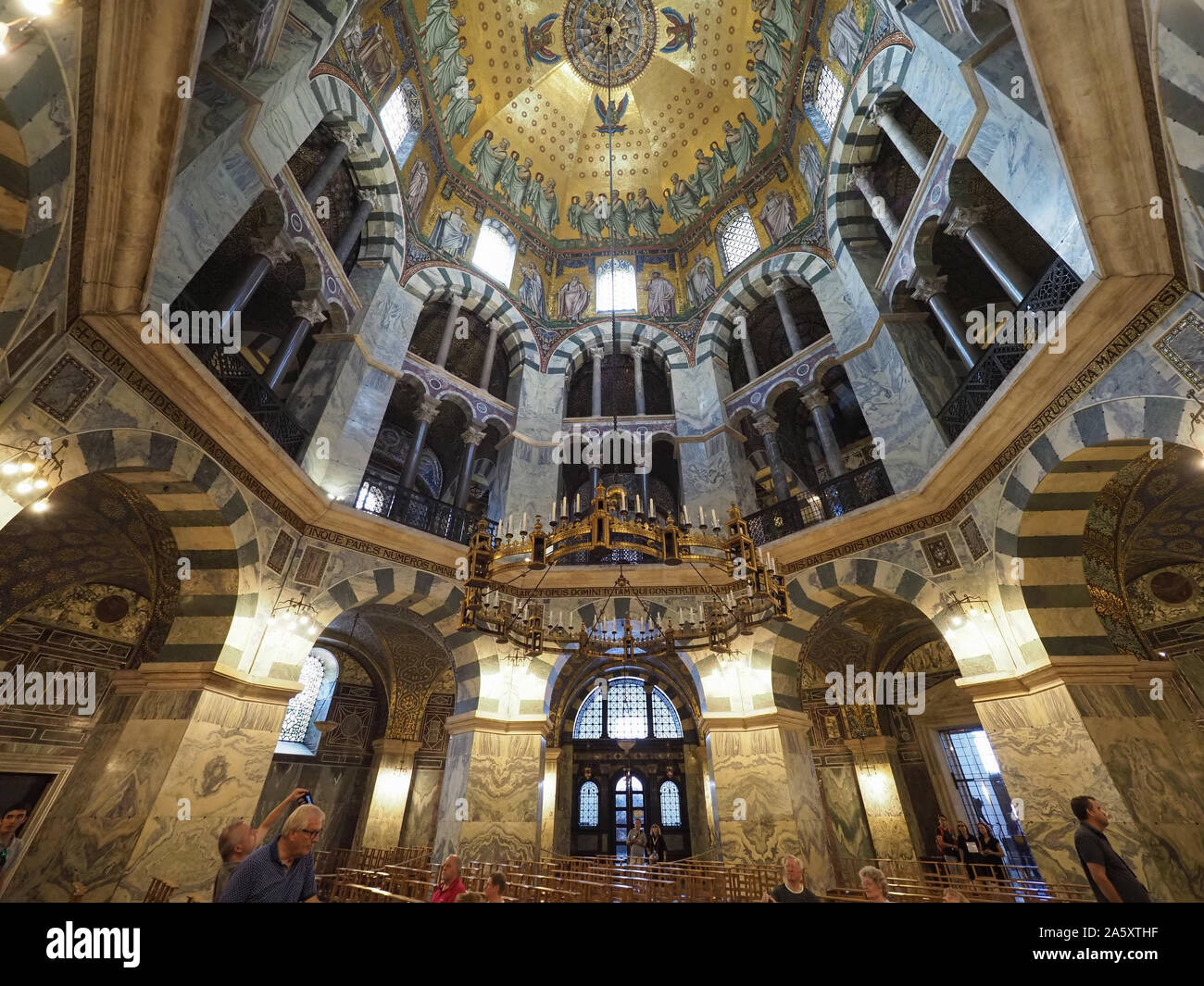AACHEN, GERMANY - CIRCA AUGUST 2019: Charlemagne Palatine Chapel at ...