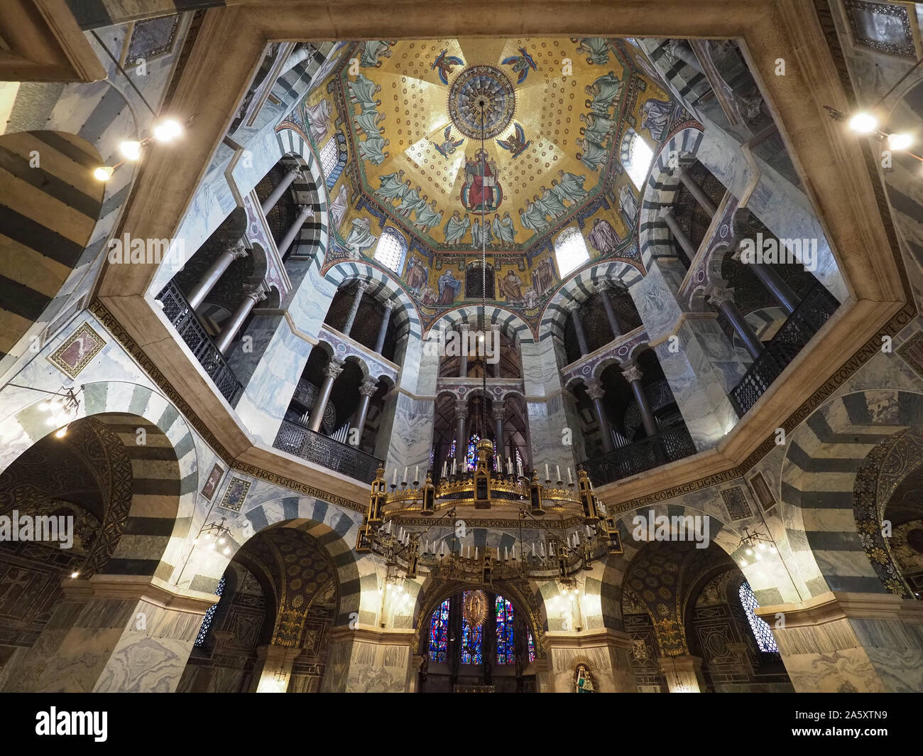 AACHEN, GERMANY - CIRCA AUGUST 2019: Charlemagne Palatine Chapel at ...