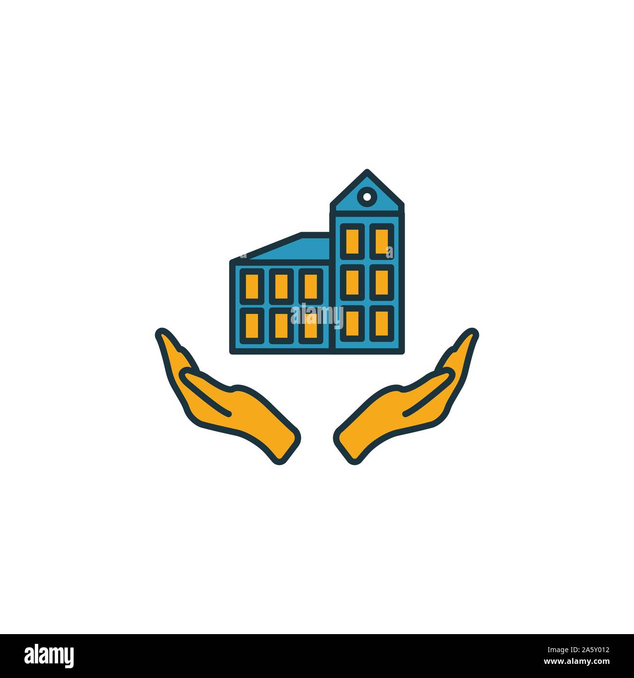 Insurance Company icon set. Four elements in diferent styles from ...