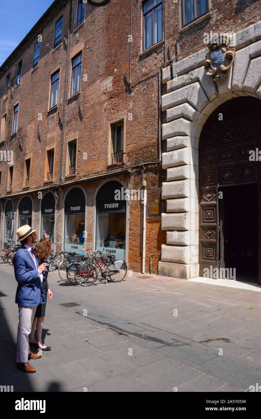 Ferrara street hi-res stock photography and images - Alamy