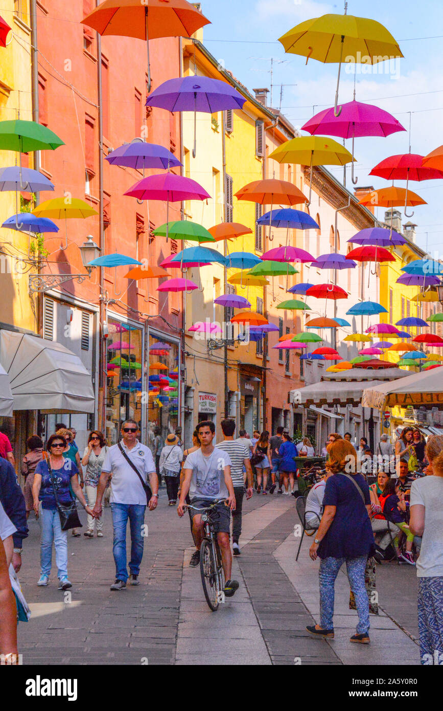 Ferrara street hi-res stock photography and images - Alamy