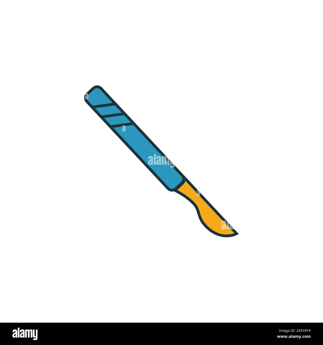 Scalpel icon set. Four elements in diferent styles from medicine icons ...