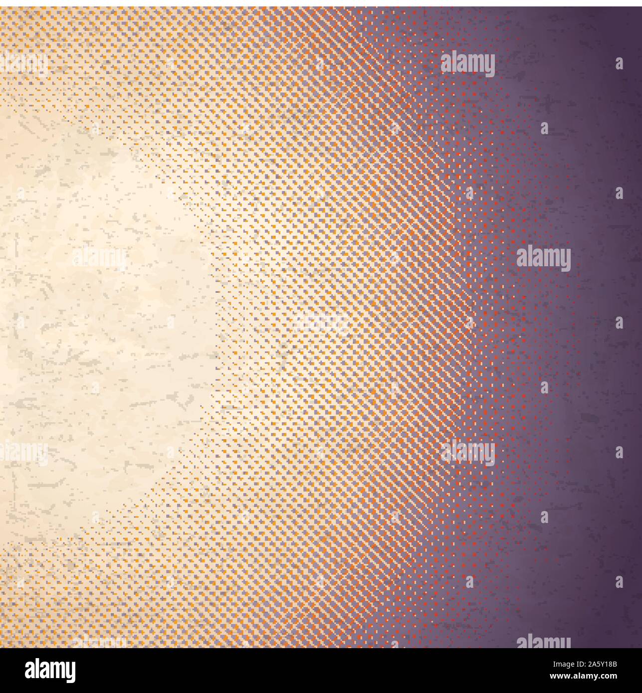 Old scratched card with halftone gradient Stock Vector Image & Art - Alamy