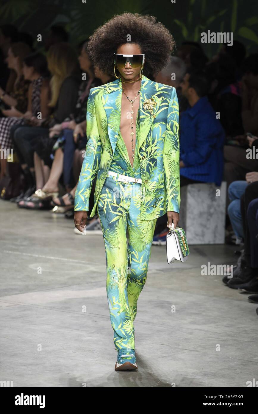 Milan Fashion Week - Versace starring Jennifer Lopez Where: Milan ...
