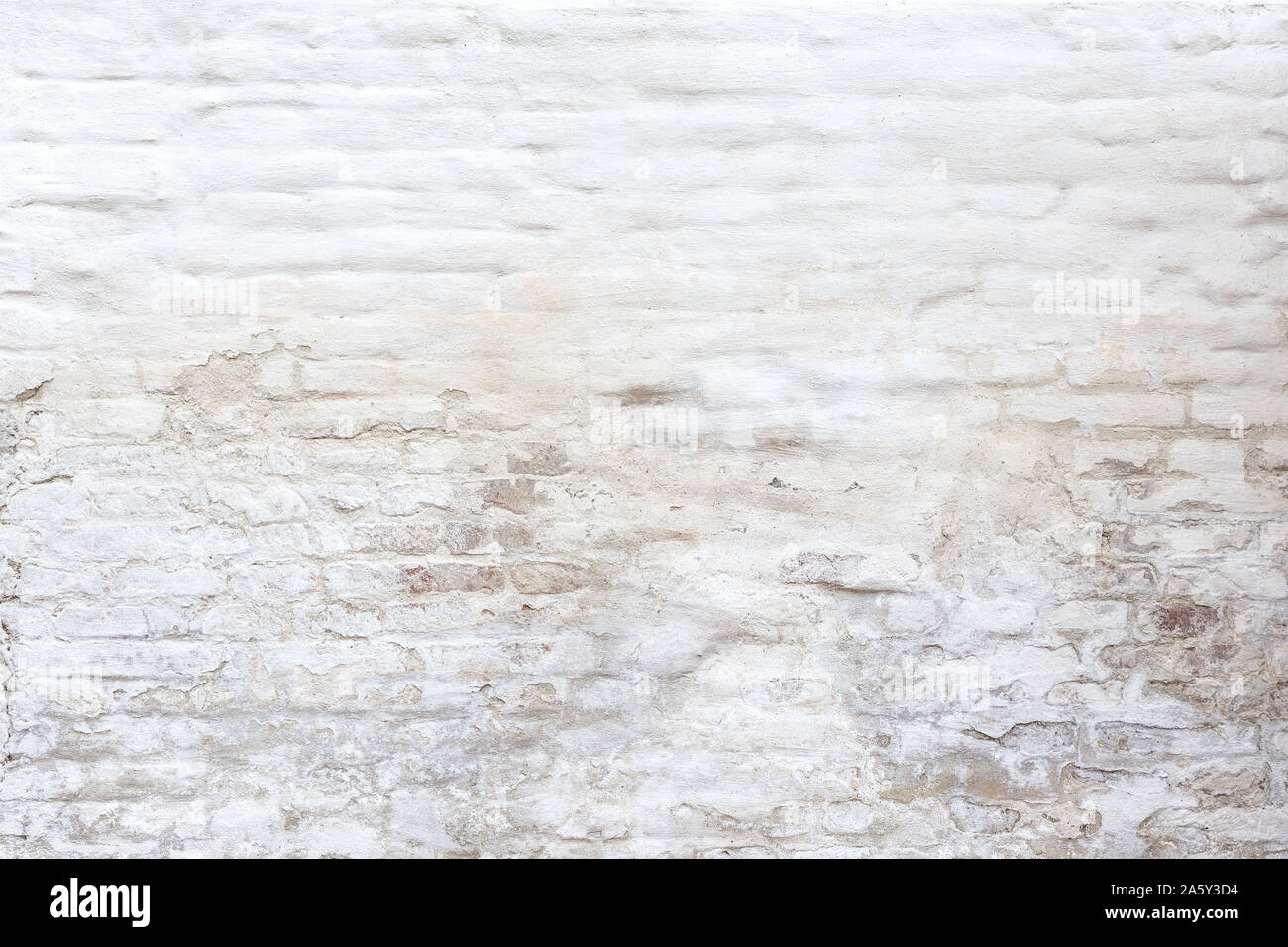 Old white brick wall texture background Stock Photo - Alamy