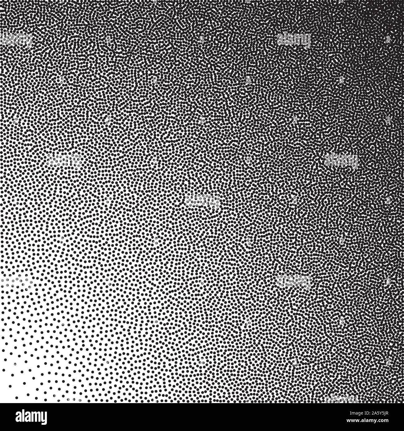 Stochastic raster halftone gradient print Stock Vector Image & Art - Alamy