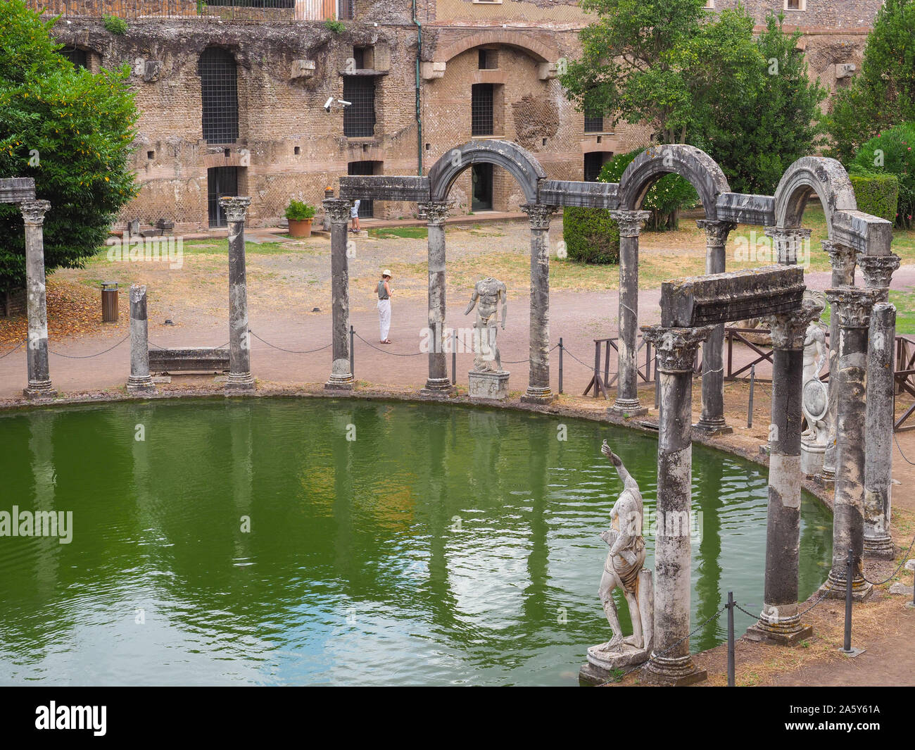 Hadrians villa rome hi-res stock photography and images - Alamy