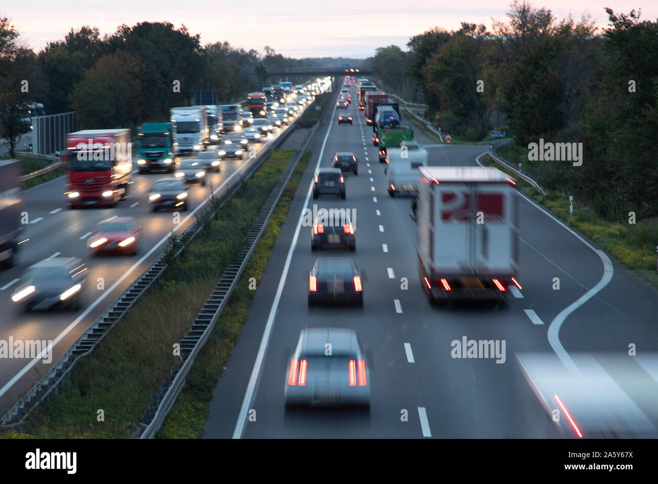 Autobahn a61 hi-res stock photography and images - Alamy