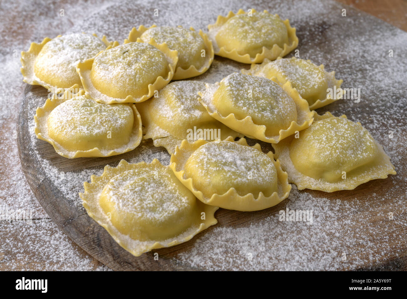Pre cooked ravioli hi-res stock photography and images - Alamy
