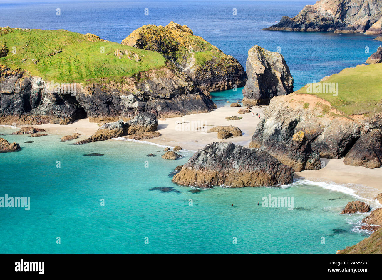 Kynance Cove Lizard Cornwall England High Resolution Stock Photography ...