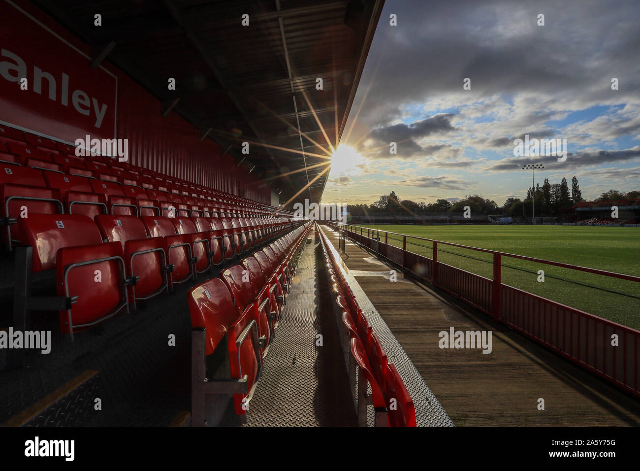 Soccer football league accrington stanley the fraser eagle stadium hi ...