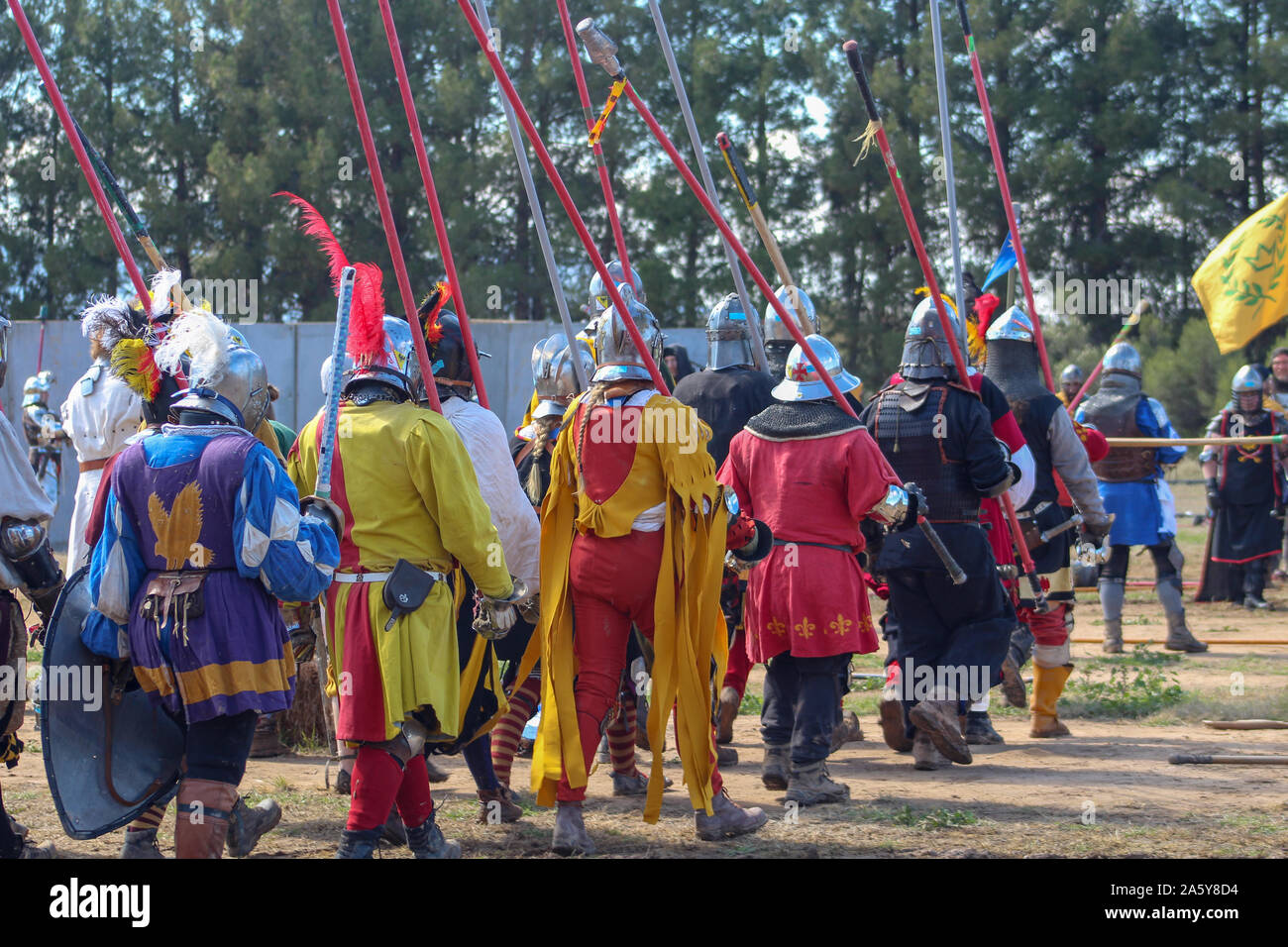 Medieval fighters hi-res stock photography and images - Alamy