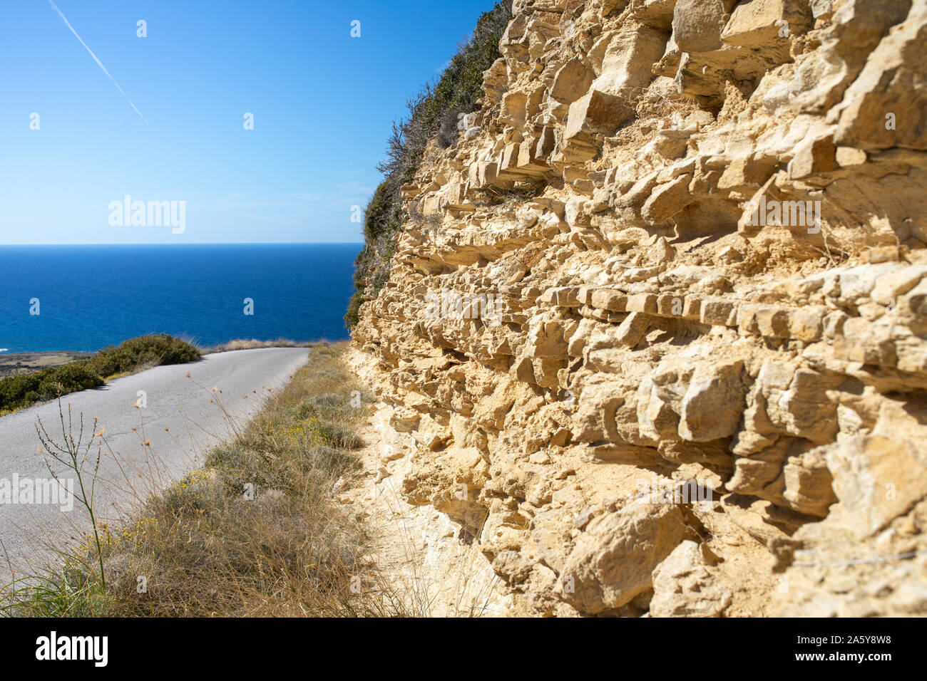 Crete roads hi-res stock photography and images - Alamy