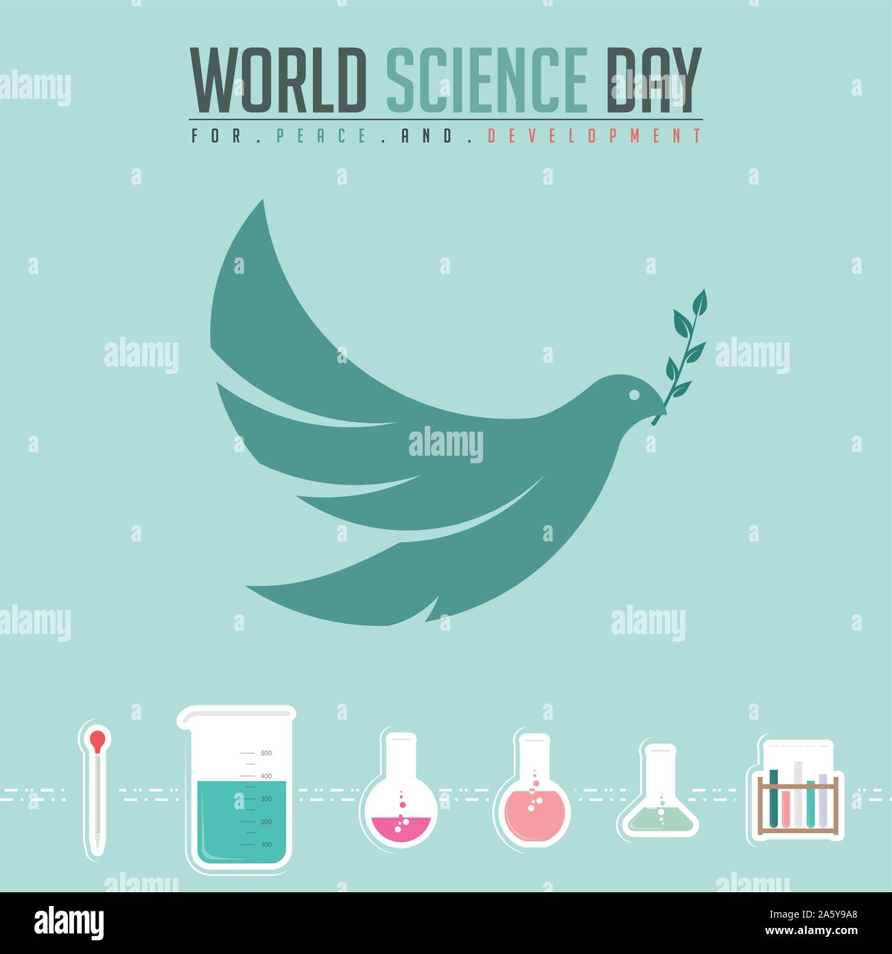 World Science Day Stock Vector Image & Art - Alamy
