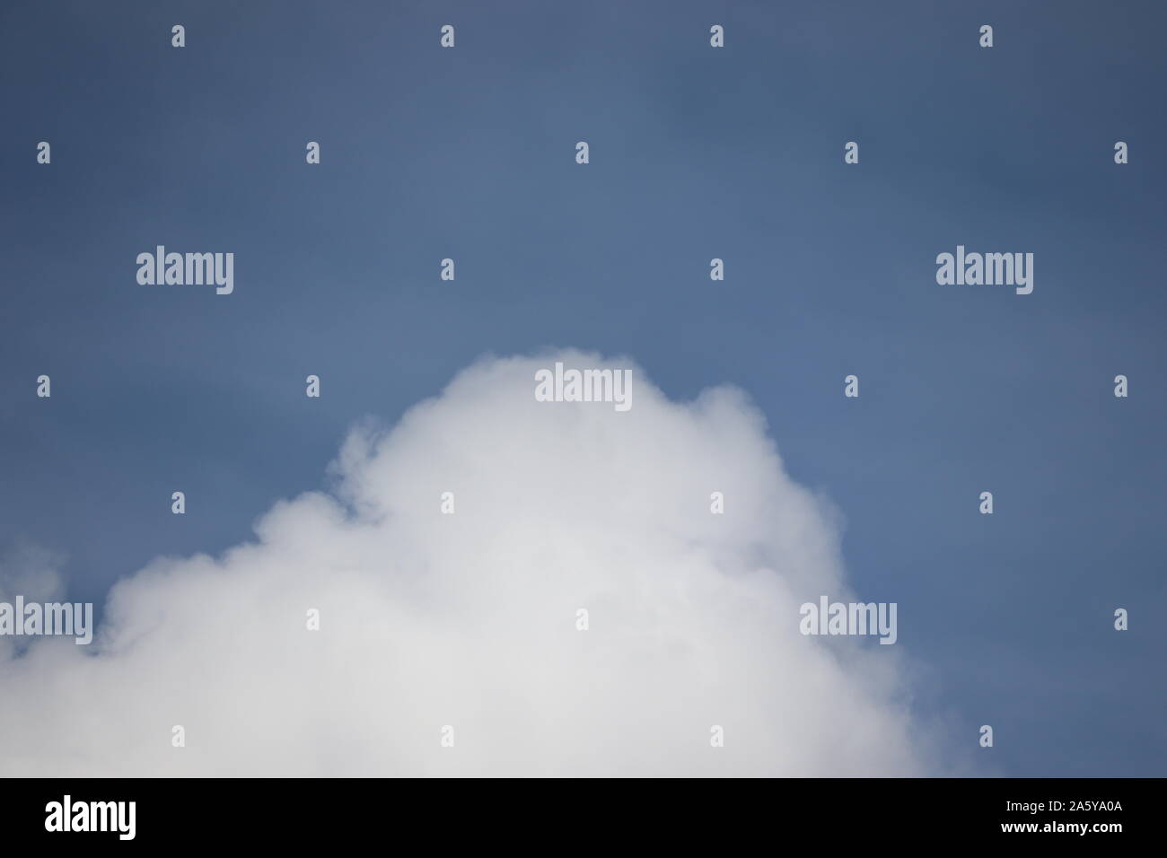 Blue sky and clouds. Summer air background Stock Photo - Alamy