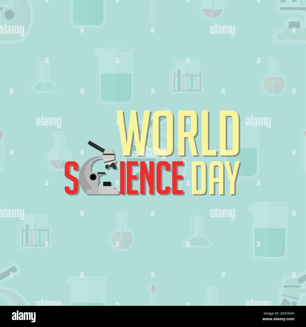 World Science Day Stock Vector Image & Art - Alamy