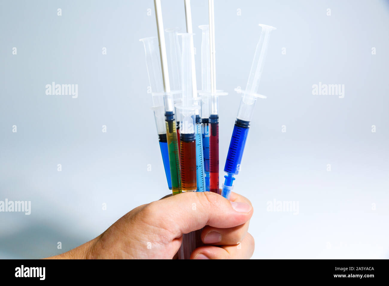 The concept of medical injections for cosmetology and new invented ...