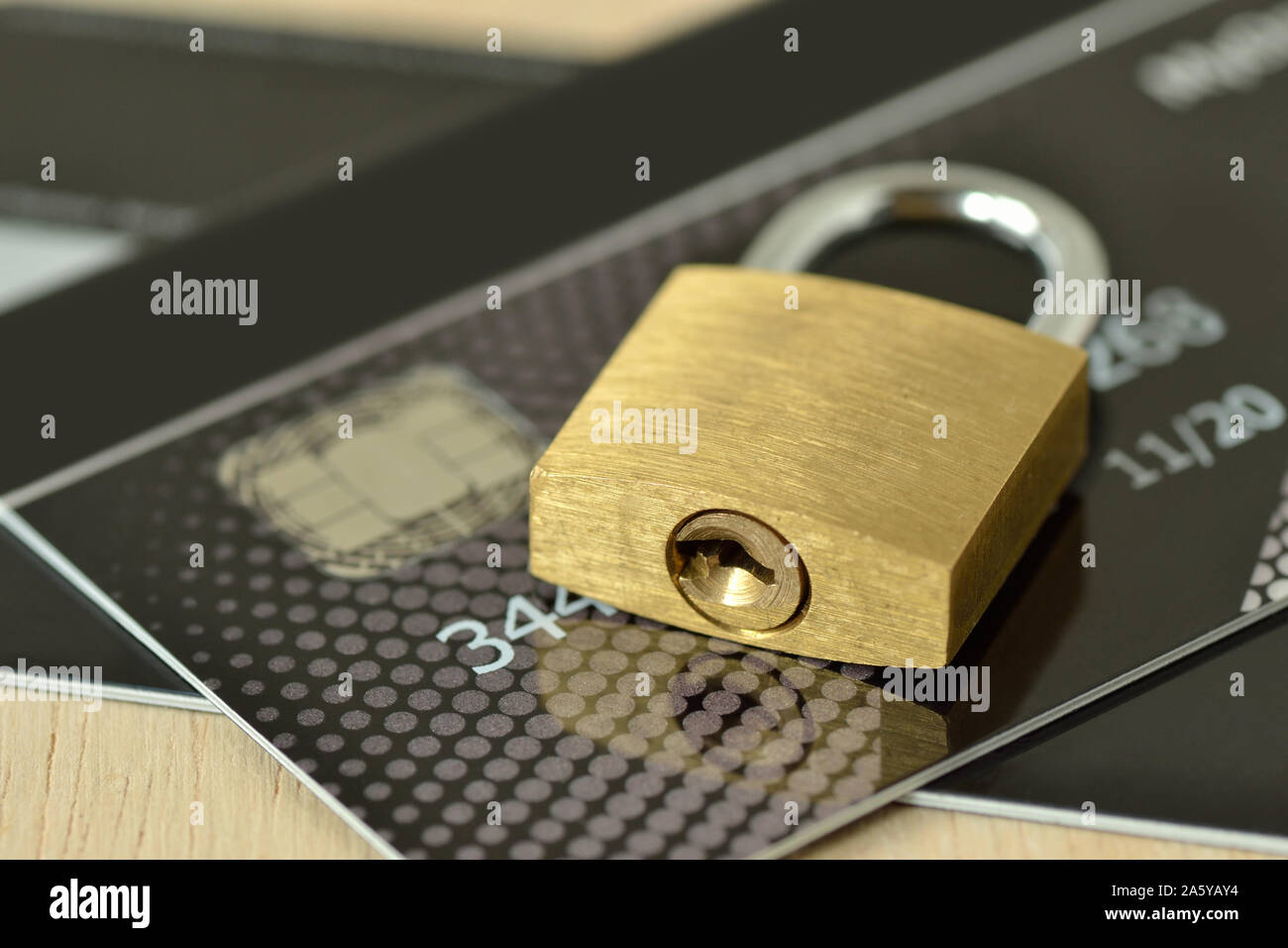 Card locked hi-res stock photography and images - Alamy