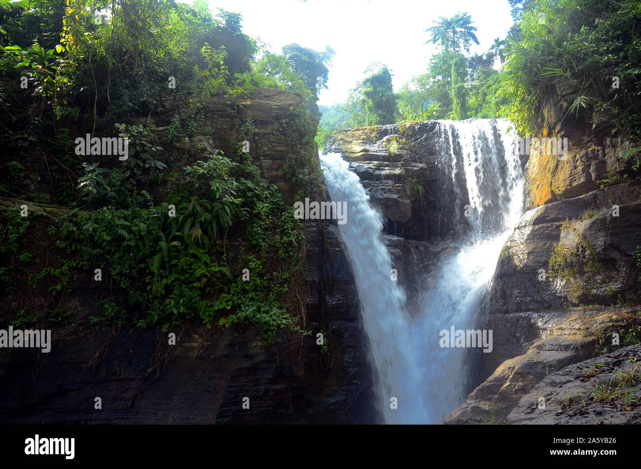 Three step waterfalls hi-res stock photography and images - Alamy