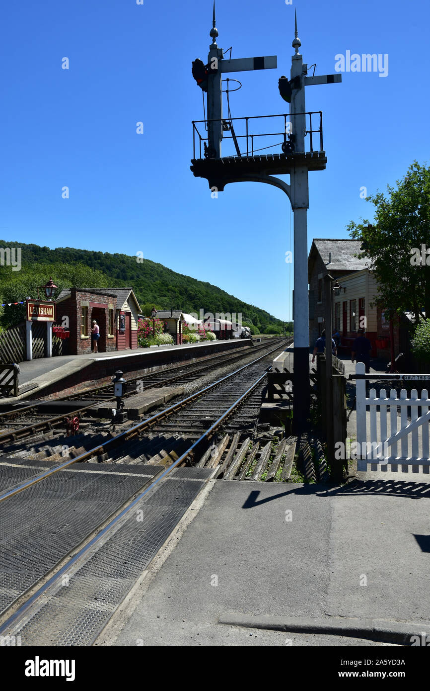 Levisham railway hi-res stock photography and images - Alamy