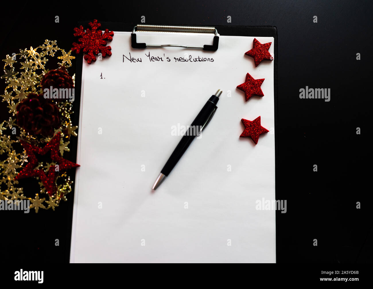 Check List Christmas High Resolution Stock Photography and Images - Alamy