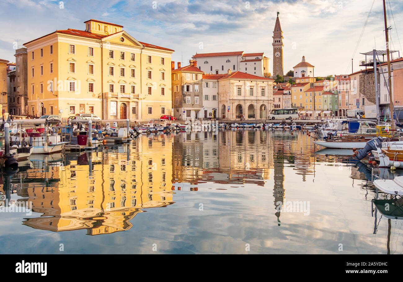 Piran old town hi-res stock photography and images - Alamy