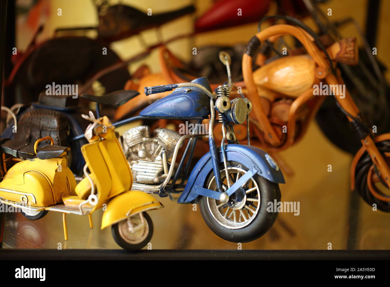 Motorcycle models collection Stock Photo - Alamy