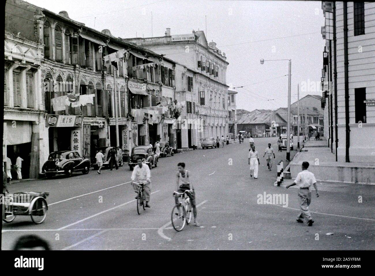 Singapore 1950s hi-res stock photography and images - Alamy