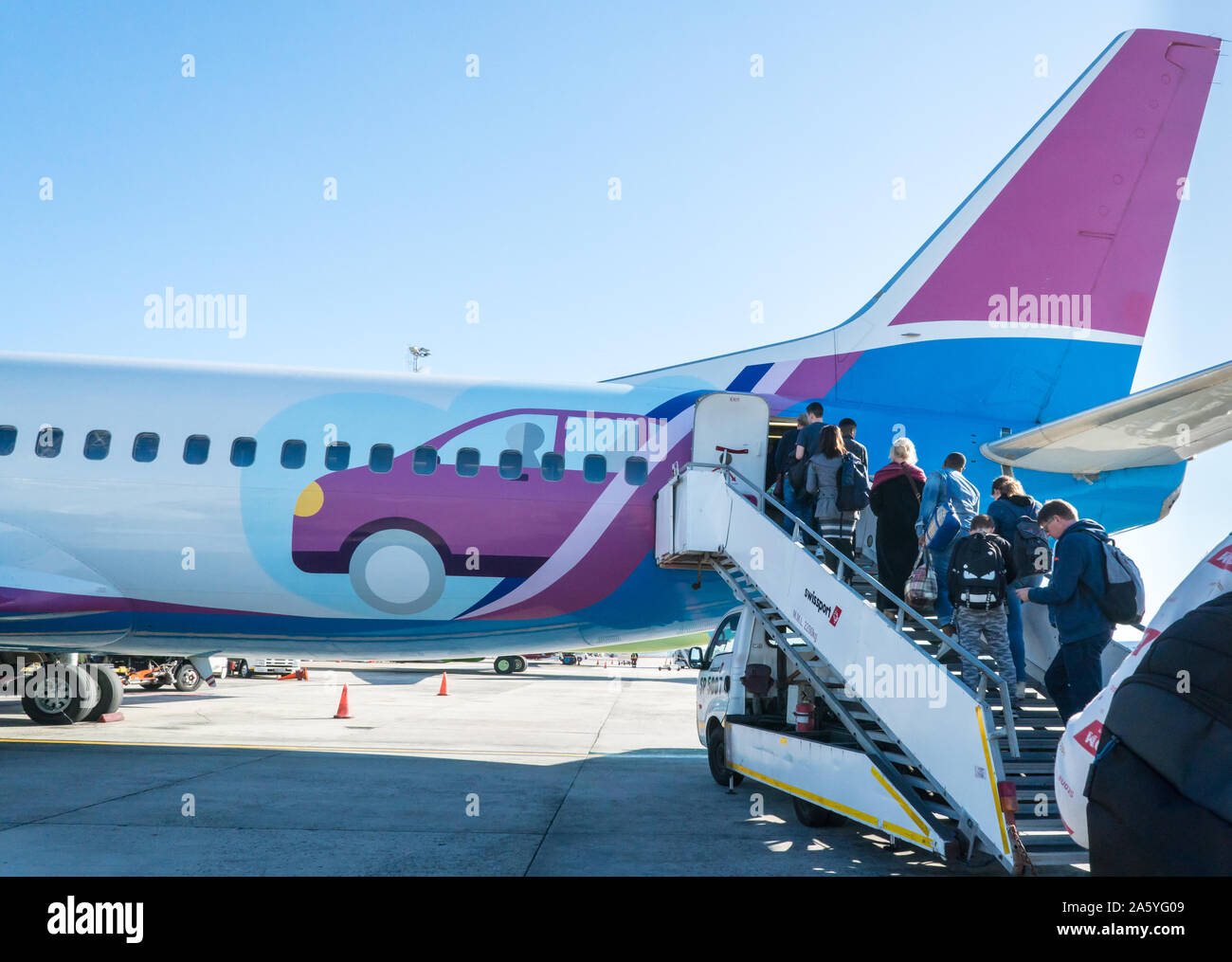 Safair airplane hi-res stock photography and images - Alamy